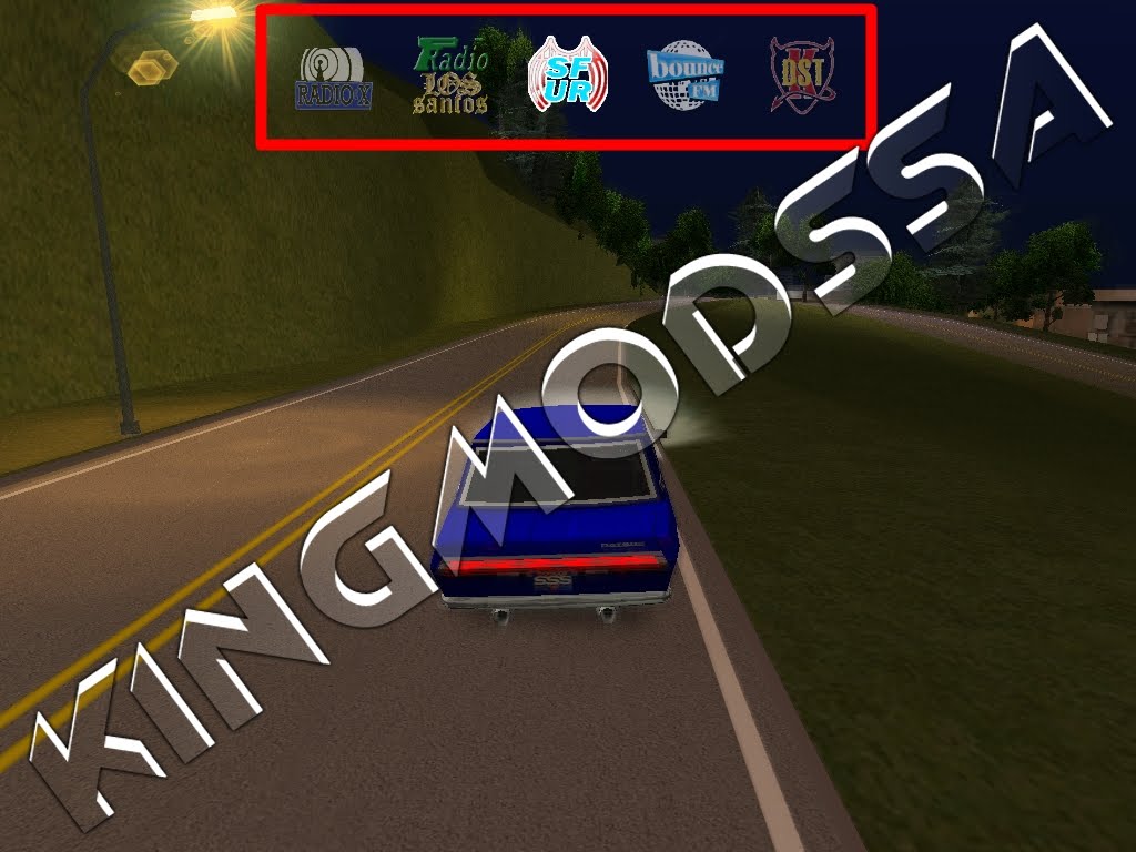 Rádio HUD Colored For SA - GTA SA - GTA V MOD - Mods para GTA, Skin ...