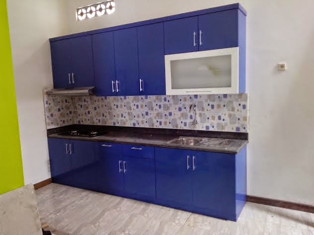 RIMBA ASIA FURNITURE: Kitchen-set Warna Biru