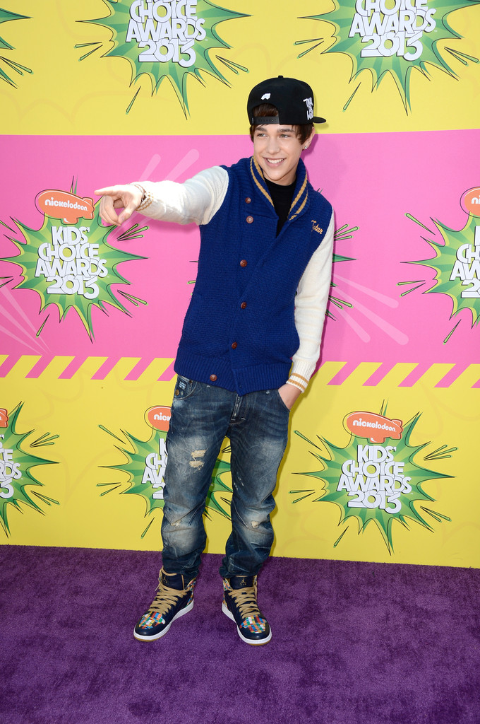 Fotos Austin Mahone Nickelodeon's Kids' Choice Awards 2013 Parte 2