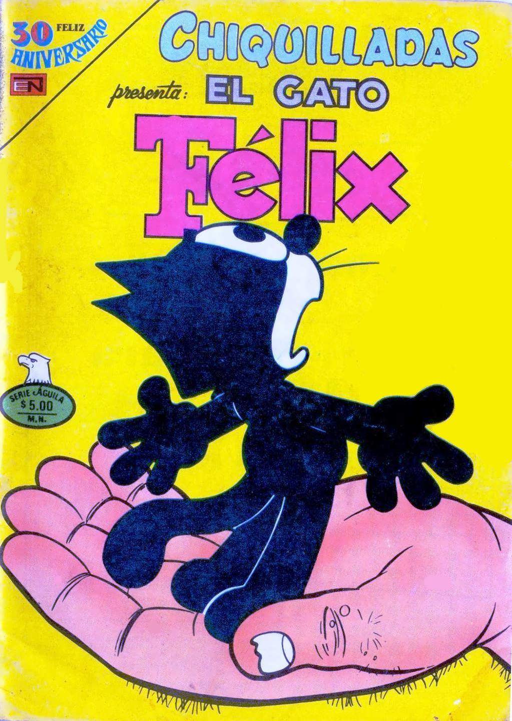 Aquellos inolvidables tebeos...: FÉLIX EL GATO / EL GATO FÉLIX
