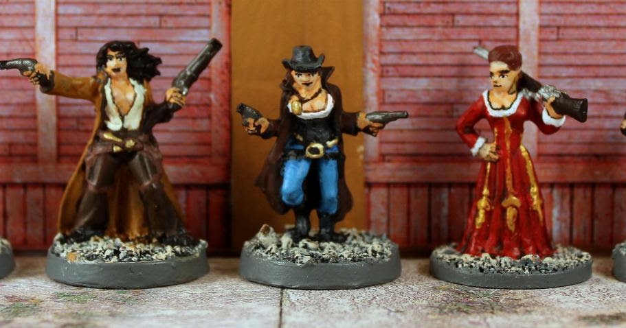 Vampifan's World of the Undead: Reaper Old West Figures 01