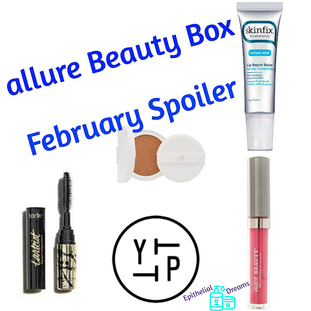 allure Beauty Box February Spoiler #1- 2018