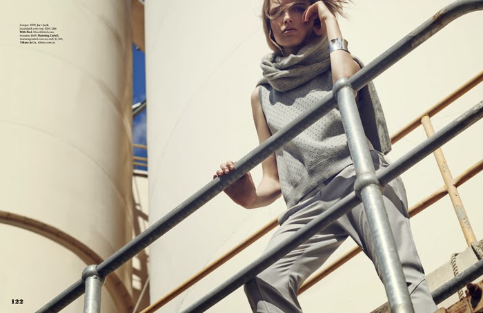 Chic Management: 'Basics Training' with Maddison Brown in the February ...