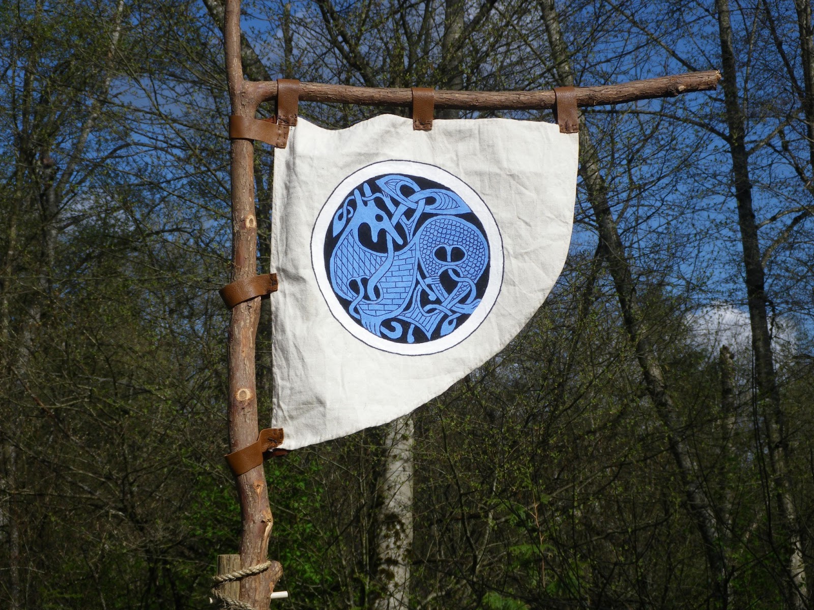The Viking Art of Ulf's Craft: Viking Banner and my personal emblem