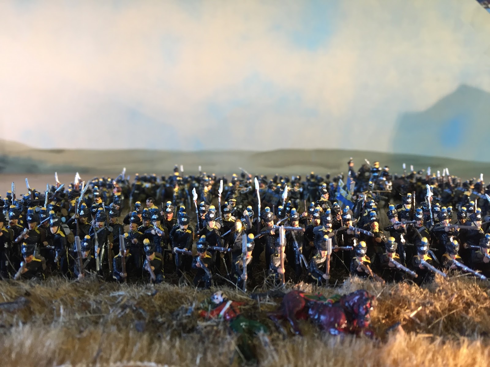 Waterloo in 20mm: Paint It Black - 2nd Light Battalion The Brunswick Corps