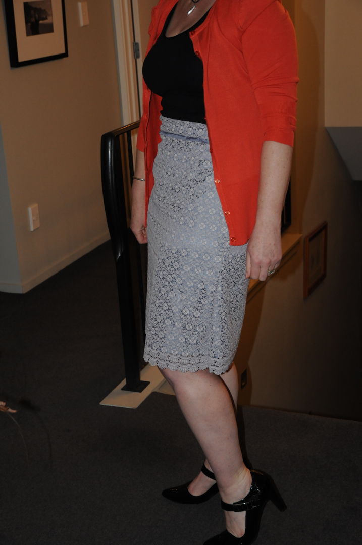 Burda Skirt 8155 pattern review by bobbincat