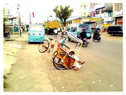 Gambar Motor Modifikasi: Gambar Becak Terunik dan terlucu