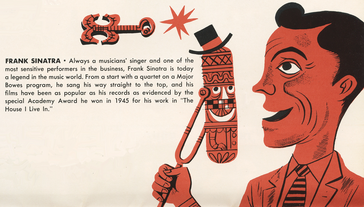 Neato Coolville: SEASON'S GREETINGS FROM A JIM FLORA 1953 CALENDAR