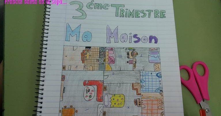 Francés hasta en la sopa...: Je dessine ta maison