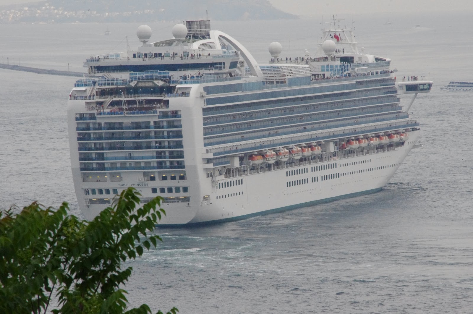 Cruise Ships on the Bosphorus