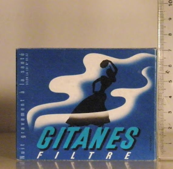 Συλλογή από πακέτα τσιγάρων: Gitanes