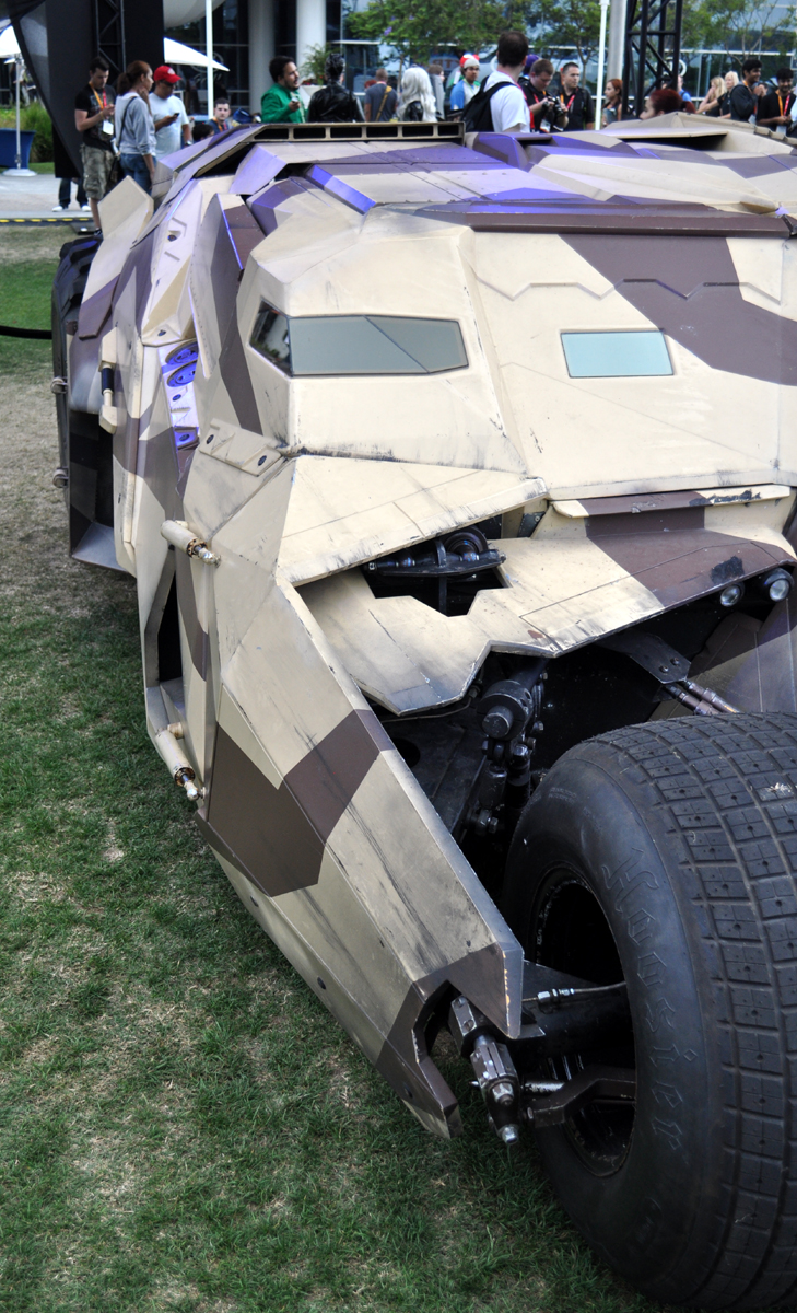 Just A Car Guy: The Camouflage Tumblr Batman vehicle at Comic Con, but ...