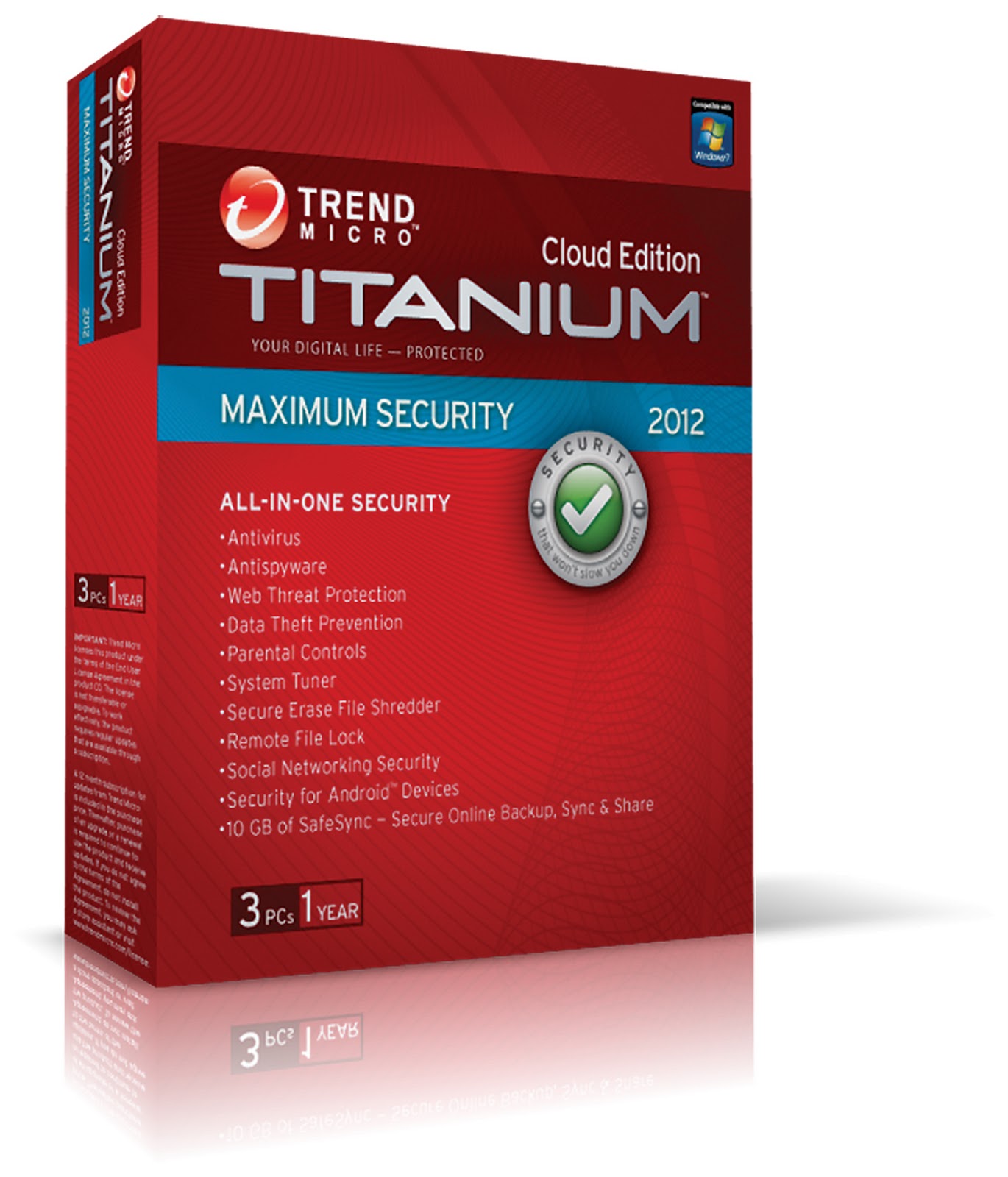 Daddy sees red: Trend Micro™ Titanium™ Cloud Edition Maximum Security ...