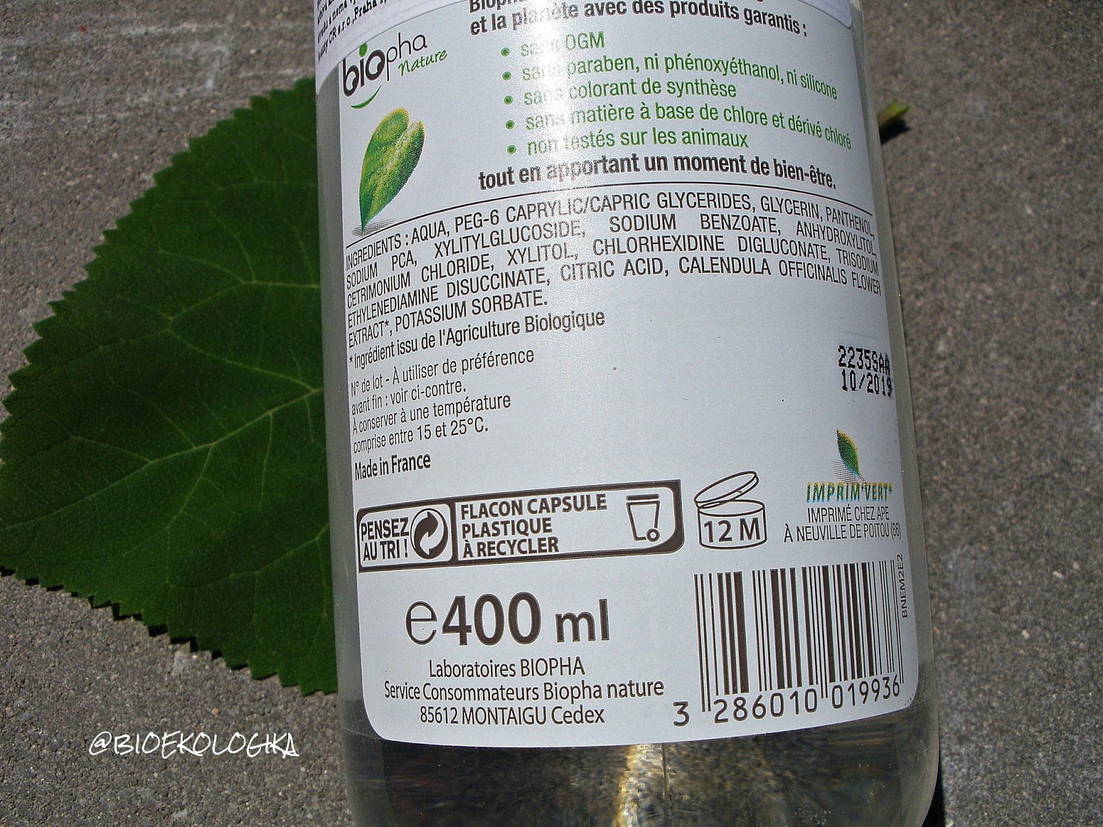 RECENZIA: micelárna voda BIOPHA | bioekologika