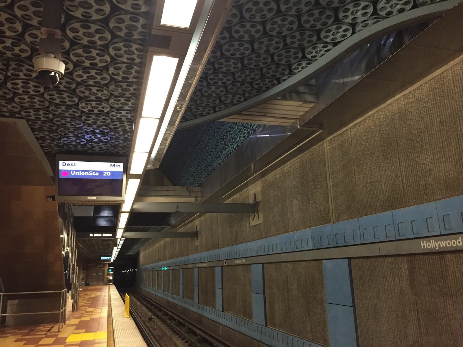 Within My Means: LA Metro Red Line Tour - Hollywood & Vine Station