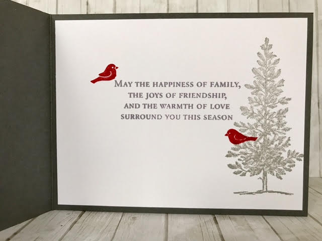 Ramblin' Stamper: Embossing Folder Technique - Quick & Easy Christmas Card!