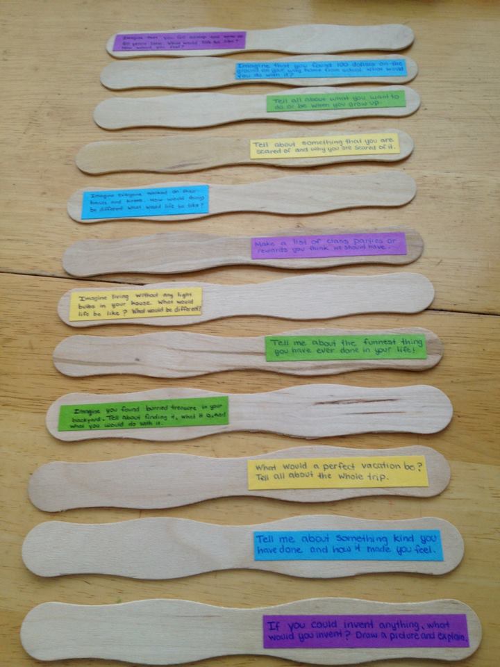 A Love for Teaching: Question Cubes and Prompt Sticks