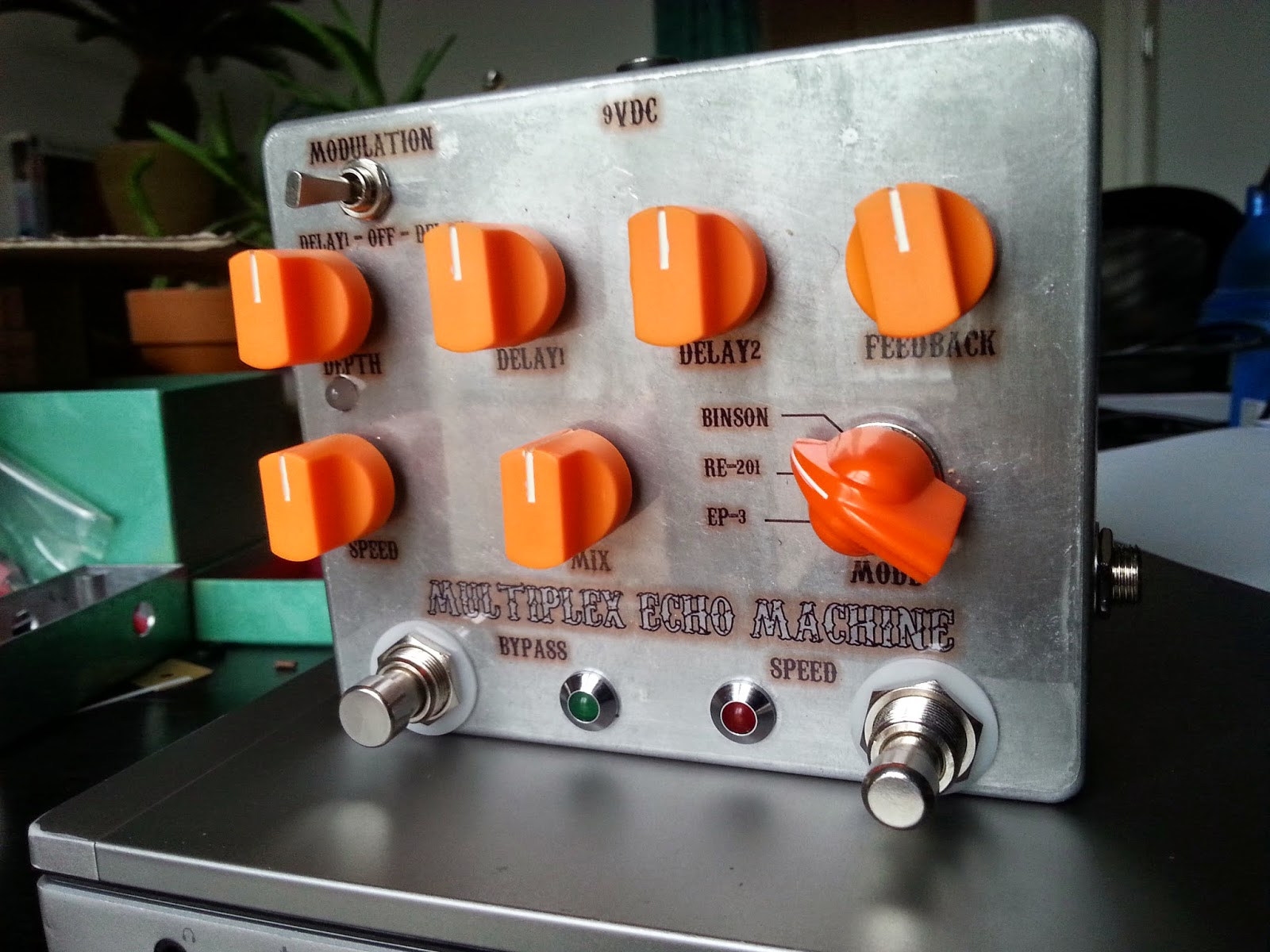 DIY Guitar Pedal Blog: Multiplex Echo Machine