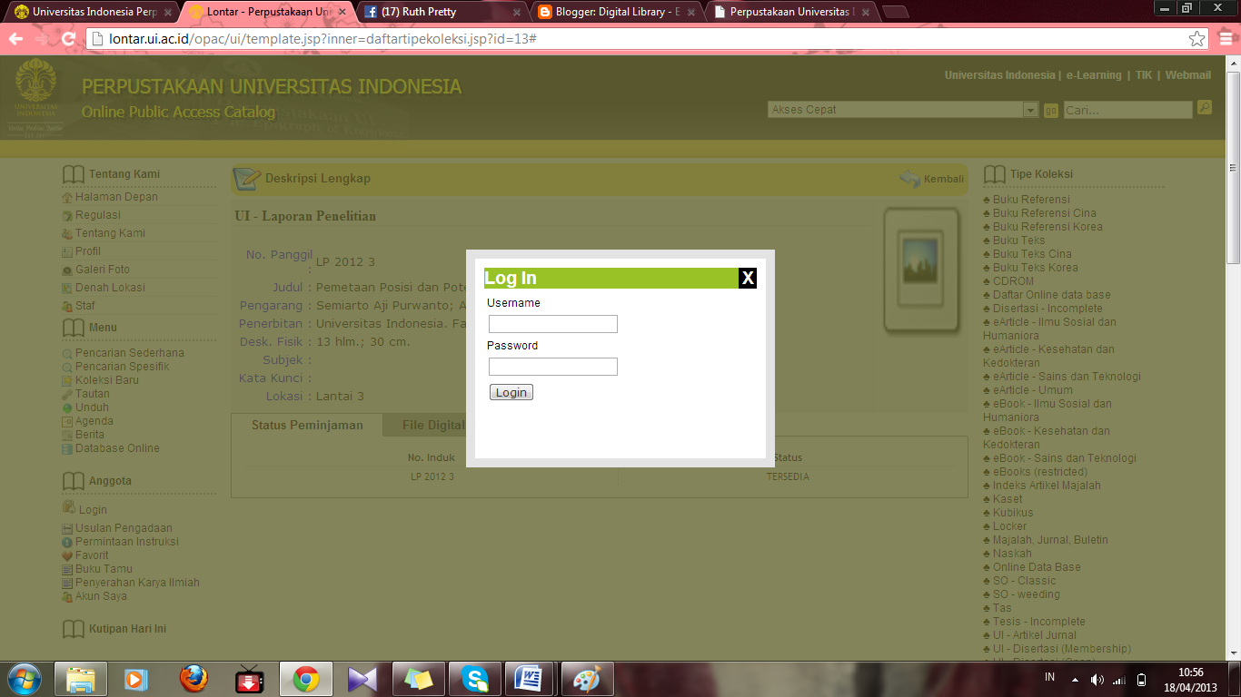 Digital Library: Perpustakaan UI