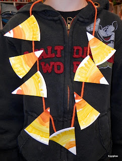 Tippytoe Crafts: Candy Corn Necklace Craft