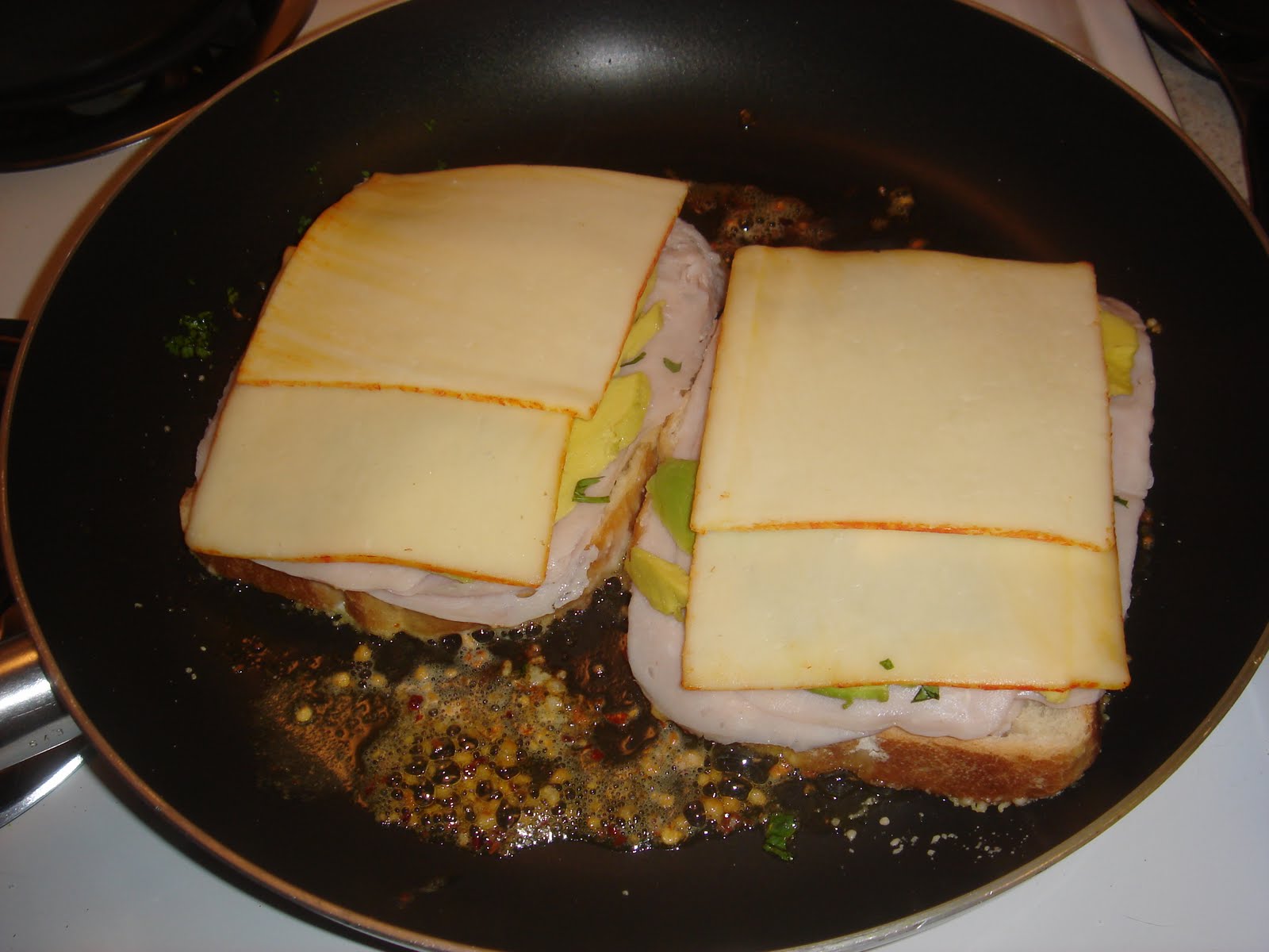 Golden gate grilled cheese