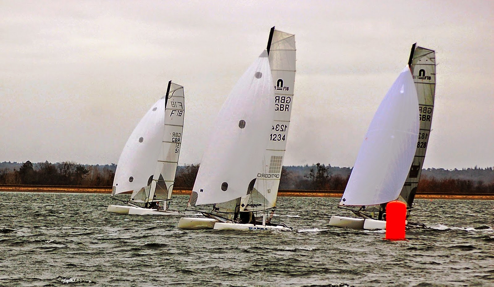 UK: F18 TT @Datchet Water SC for Northrop-O'Brien | Catamaran Racing ...