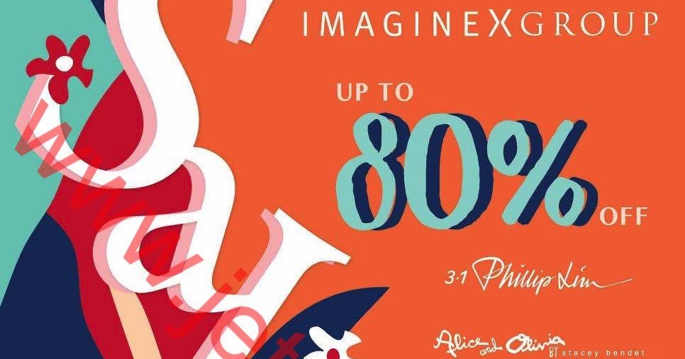 IMAGINEX GROUP Bazaar Sale 低至2折（23-28/8） ( Jetso Club 著數俱樂部 )