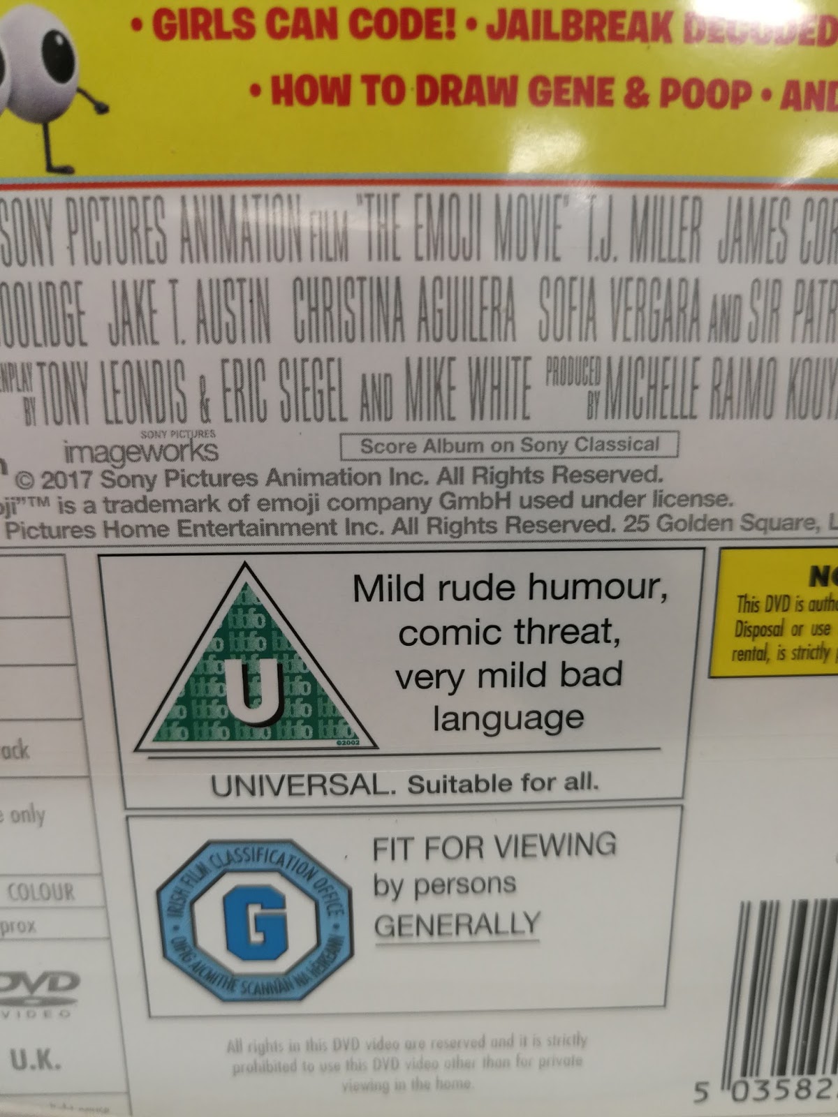 Anna, Look!: U-rated films with the longest (or most eye-catching) BBFC ...