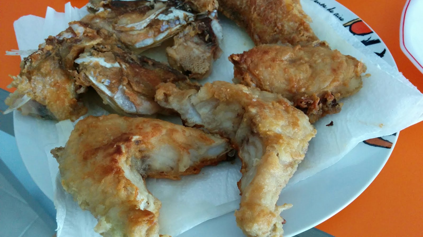 El continuo espacio-tapa-tiempo: Maragota frita