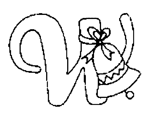 Letras Do Alfabeto Letra W