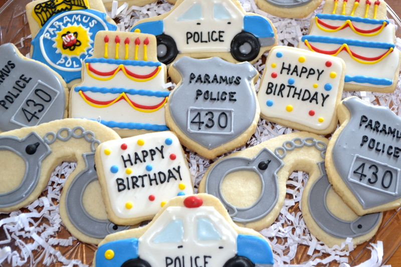 jackandy cookies: Police Themed Cookie Platter