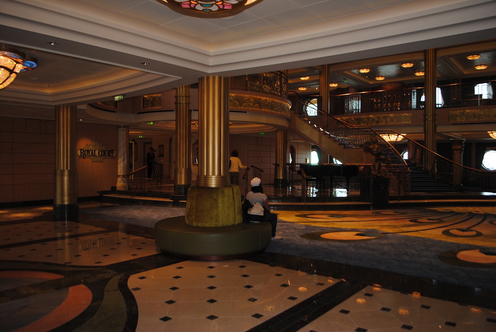 The Disney Fantasy: A Look Inside the Grand Atrium