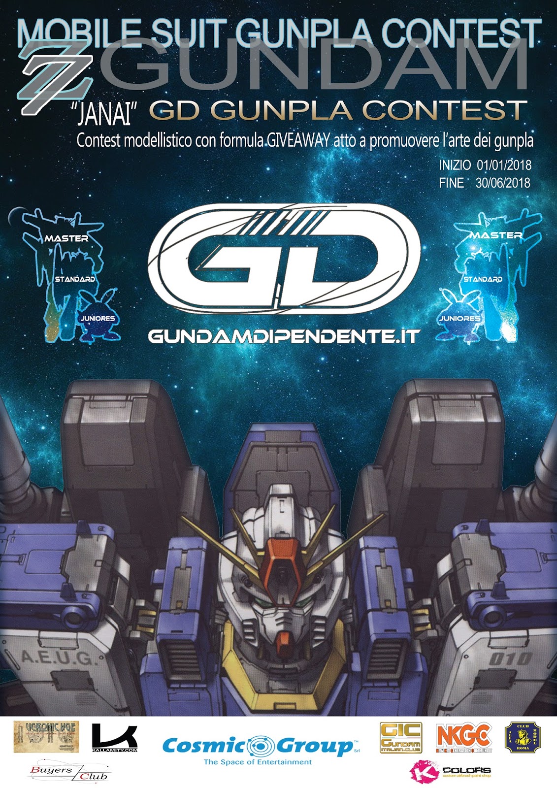 #GDC7 GUNDAM DIPENDENTE PRESENTA : GD GUNPLA CONTEST 7 – Gundam Dipendente