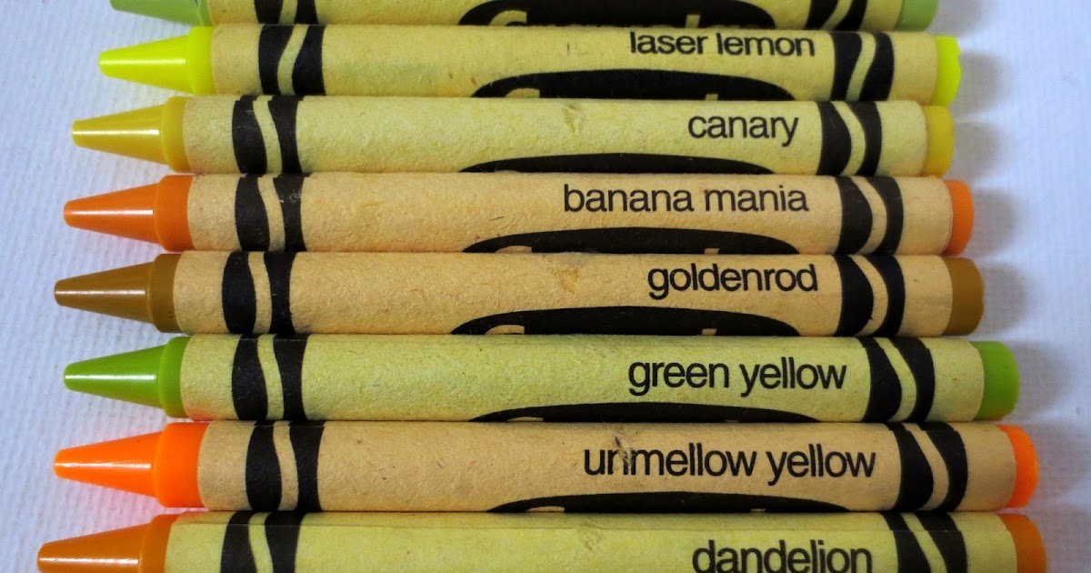 Goldenrod Crayon