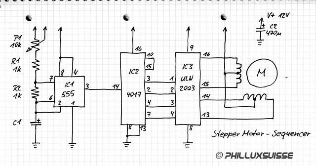 Electronic Life: Let's step: Einfache Schrittmotor-Ansteuerung