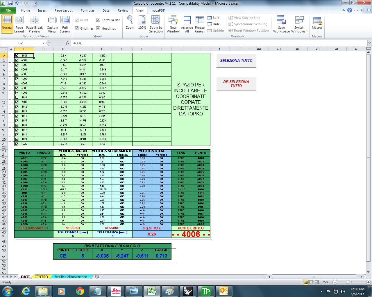 Linux , Java, DimCon & Surveyor Activities: Topko - Circle of tubular ...
