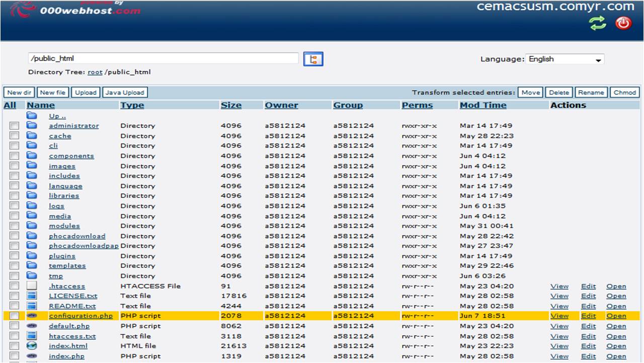 Database Connection Error 2 Using 000webhost