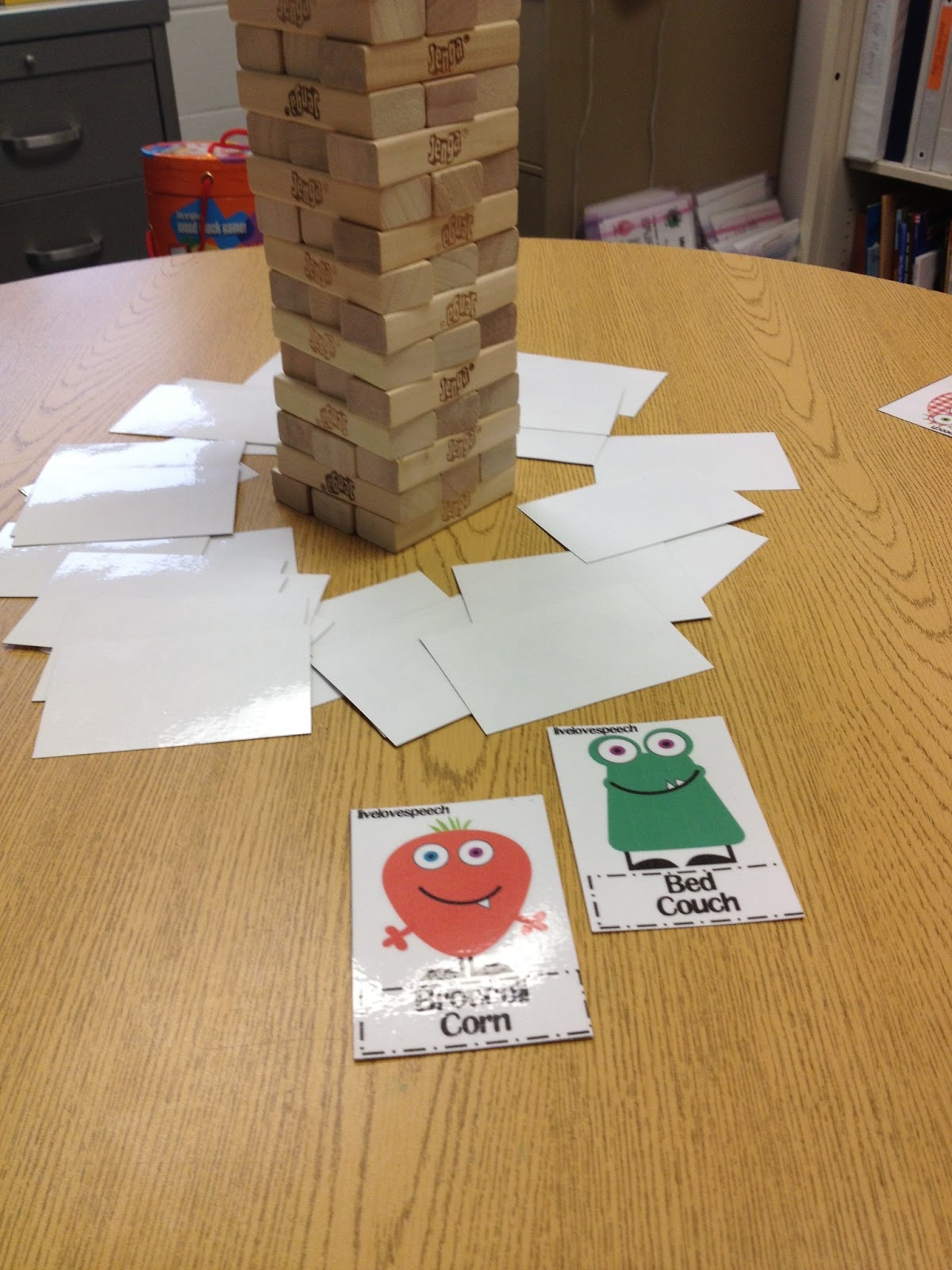 Live Love Speech: Jenga and other fun games!
