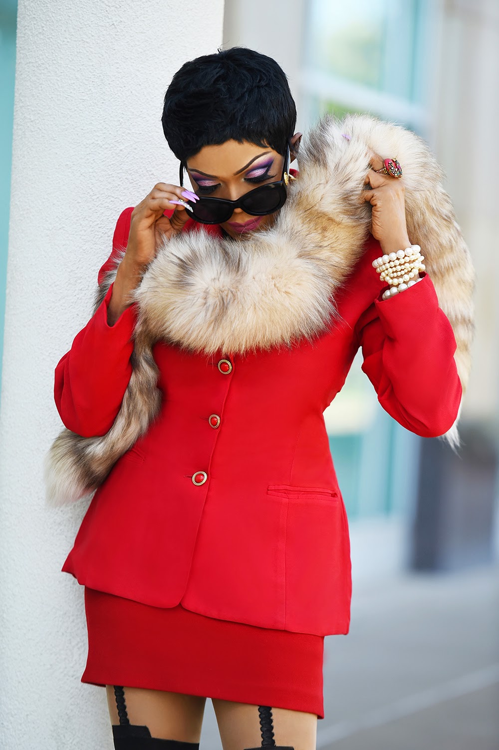 Full on Rouge | Fashionably Idu