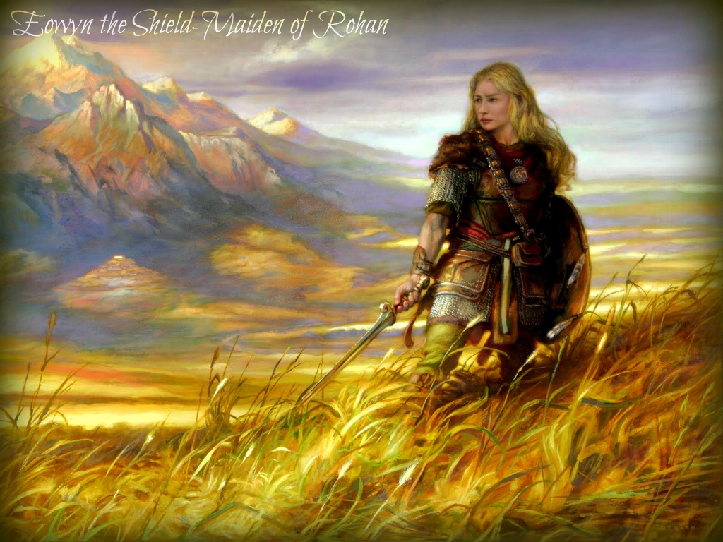 Middle-Earth and Beyond Wallpapers: Eowyn the Shield-Maiden of Rohan