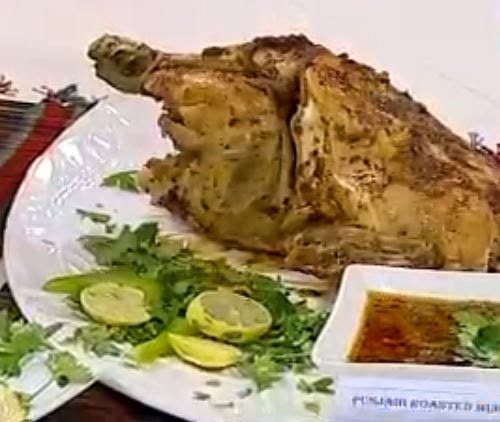foodie: punjabi roasted murg (roasted chicken )