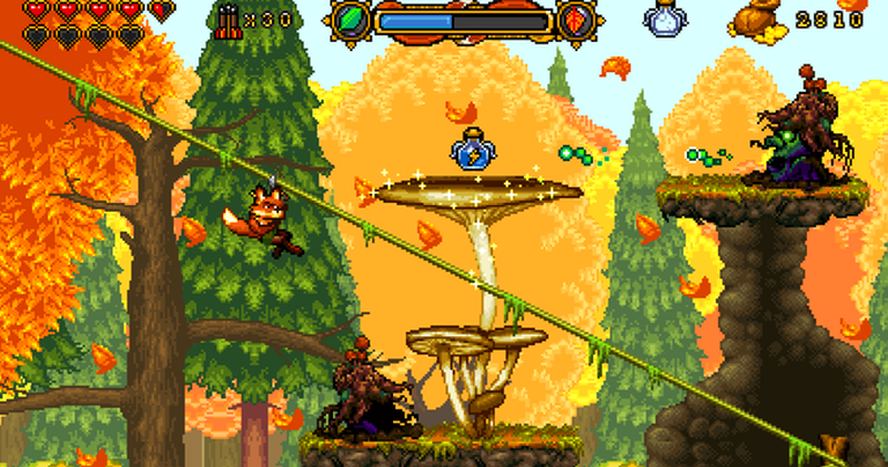Indie Retro News: Fox n Forests - A rather lovely 16bit era inspired ...
