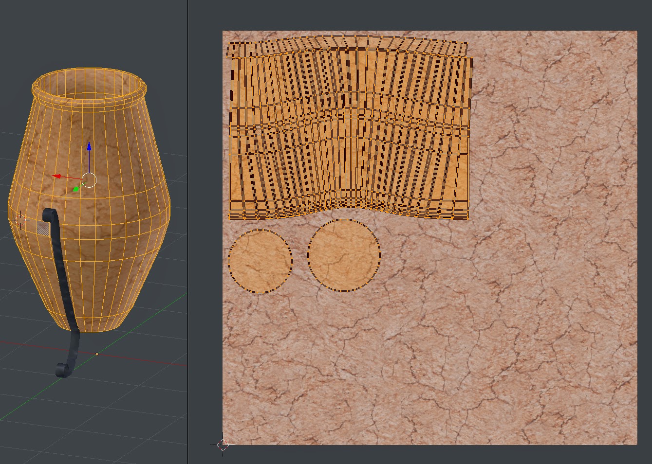 VR Game Development: Pottery UV Mapping