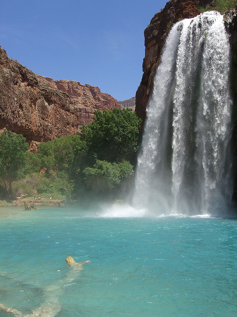blue waterfalls Arizona ... Photos | Tourism and Travel