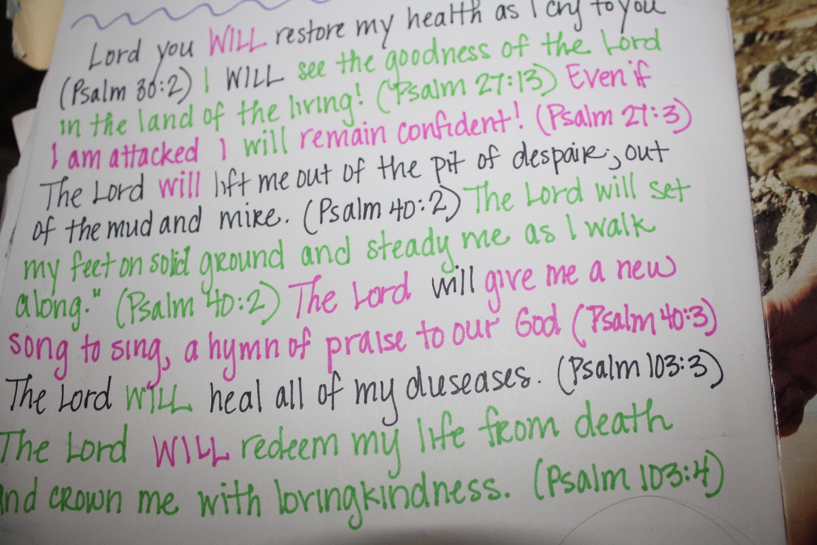 meditating on scripture -journal ideas | Caravan Sonnet