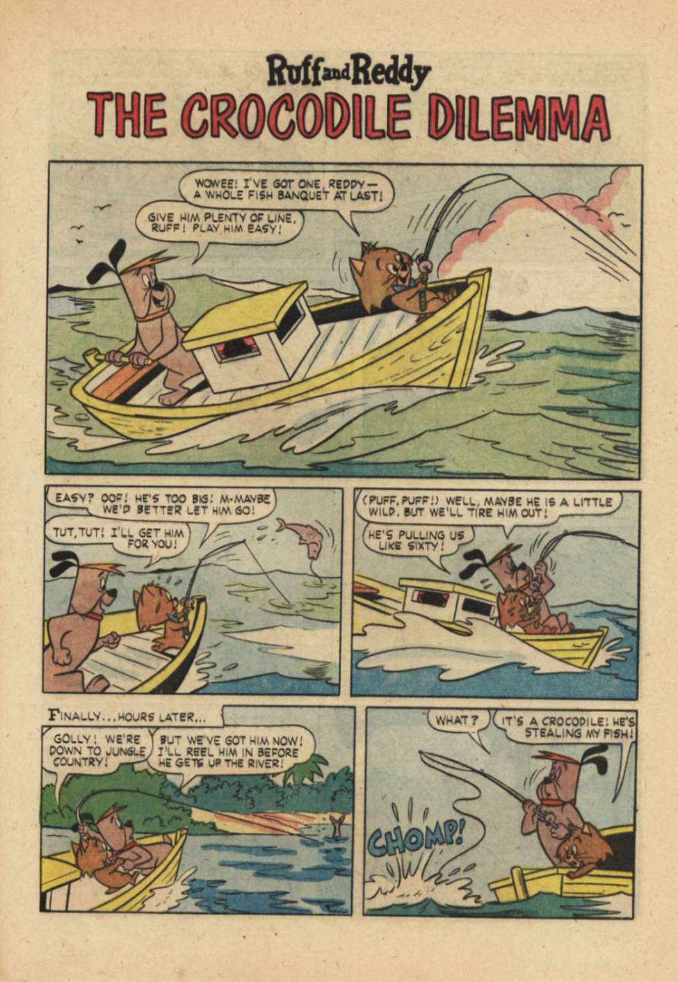 Yowp: Ruff and Reddy's Crocodile Dilemma