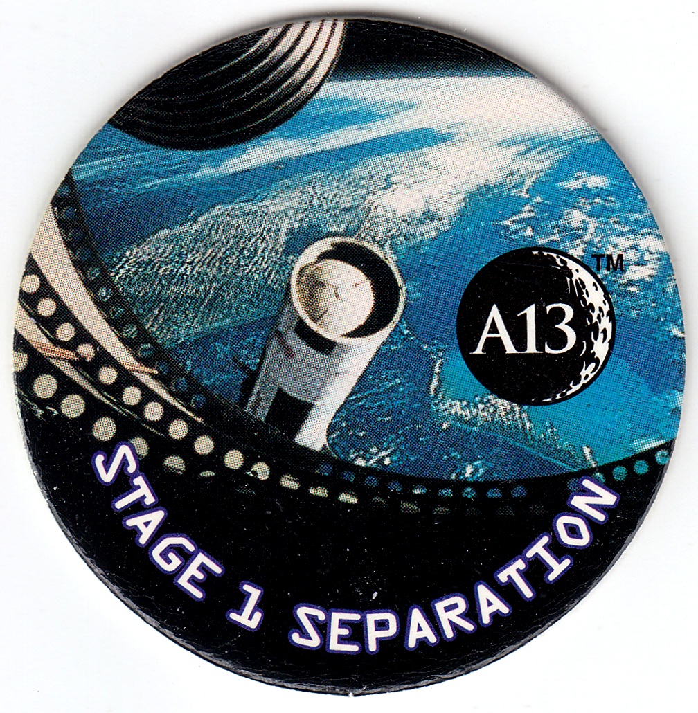 Toys and Stuff: Hardee's Apollo 13 Pog Collector Case - Pogs 1 - 10