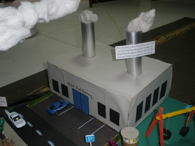 Our Crafty World: Pollution project for school