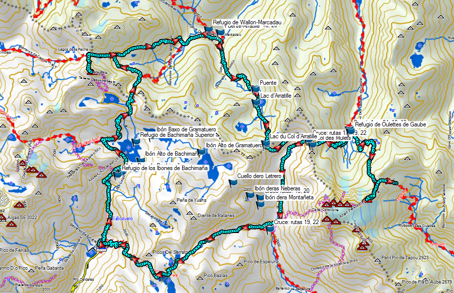 con un par de crampones: VUELTA AL VIGNEMALE (trekking de 5 dias )