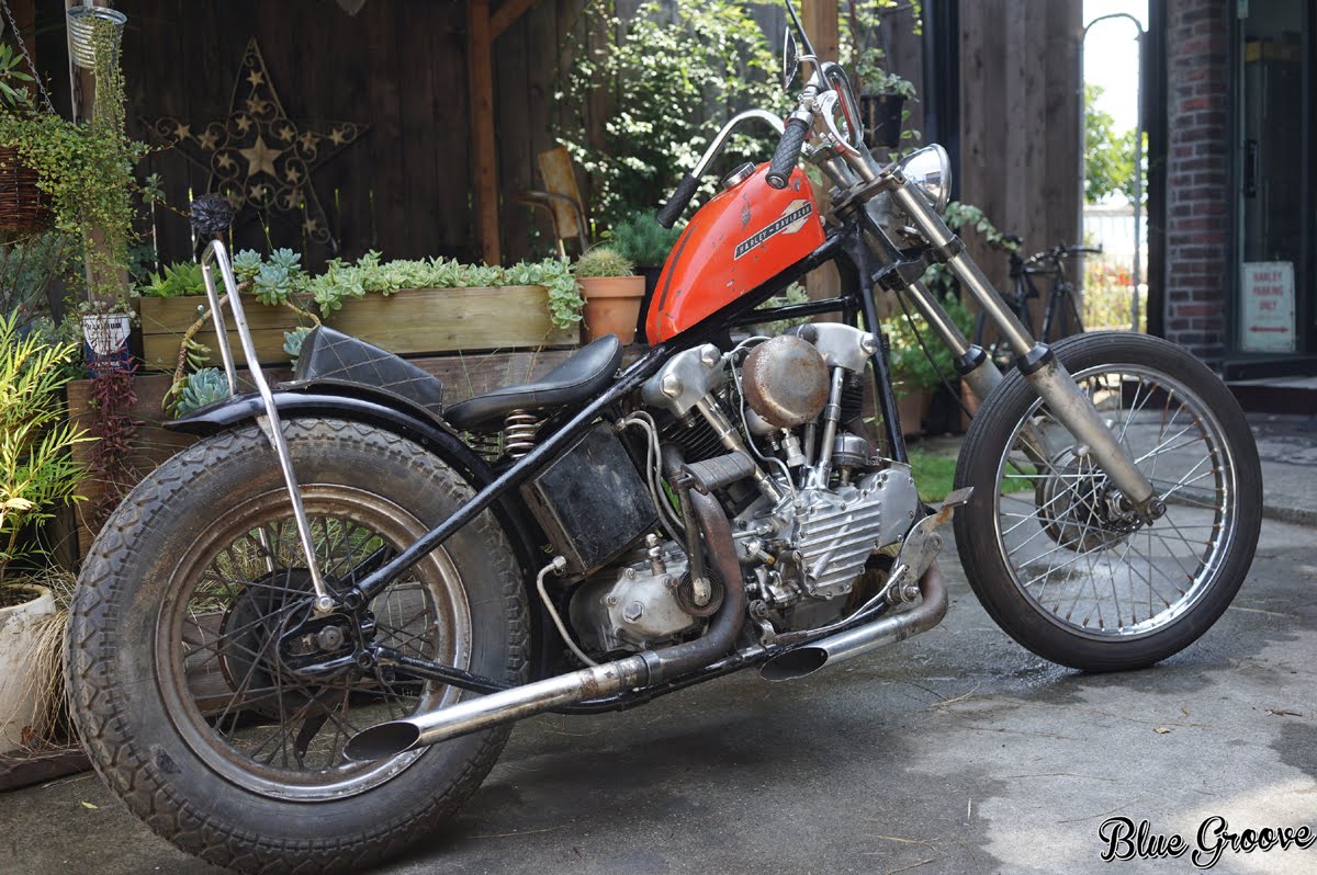 BLUE GROOVE SHOP BLOG: - SOLD - 46`Knucklehead Chopper